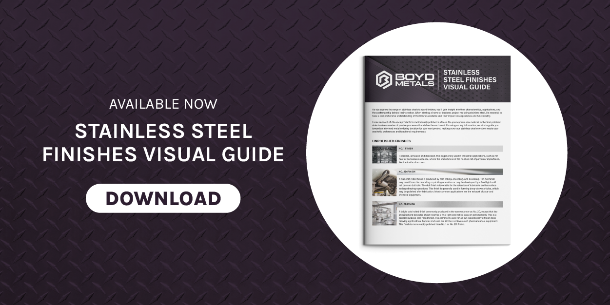 Navigating Stainless Steel Material: Unpolished and Polished Finishes