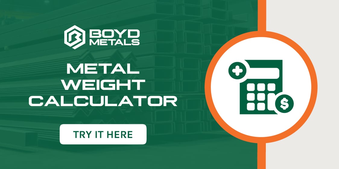The Custom Metal Weight Calculator